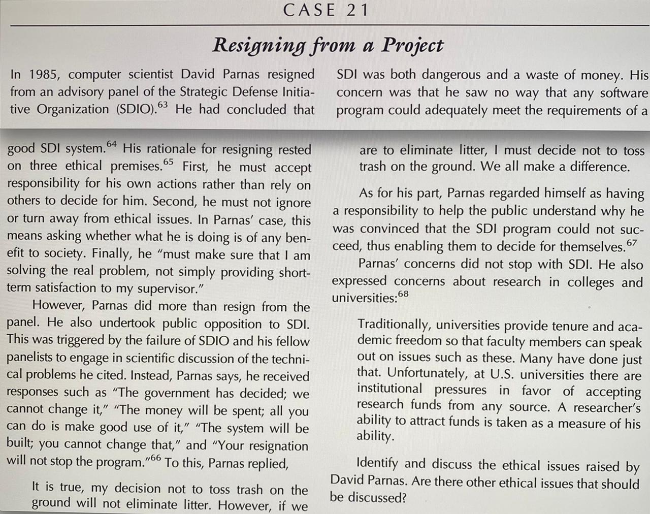 Solved - describe the issue/dilemma clearly and in detail - | Chegg.com