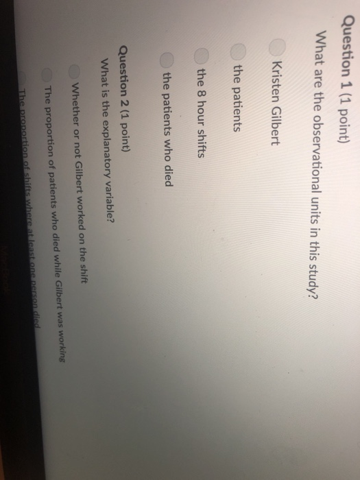 Solved For several years in the 1990s, Kristen Gilbert | Chegg.com