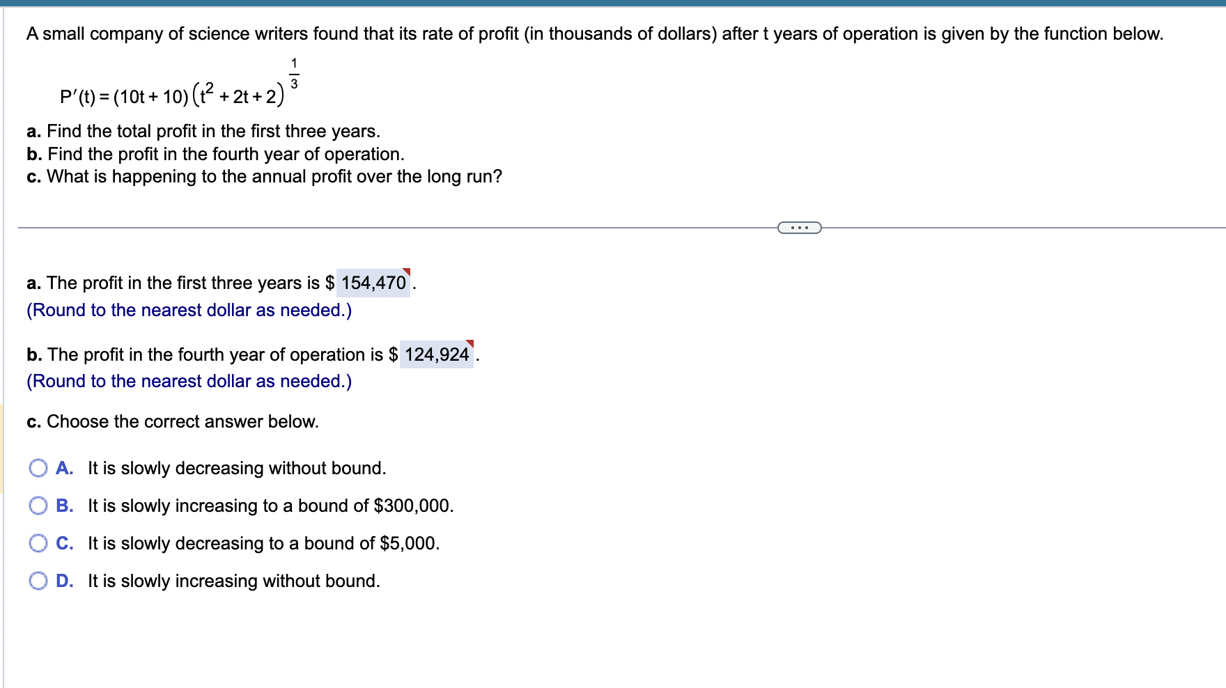Solved A small company of science writers found that its | Chegg.com