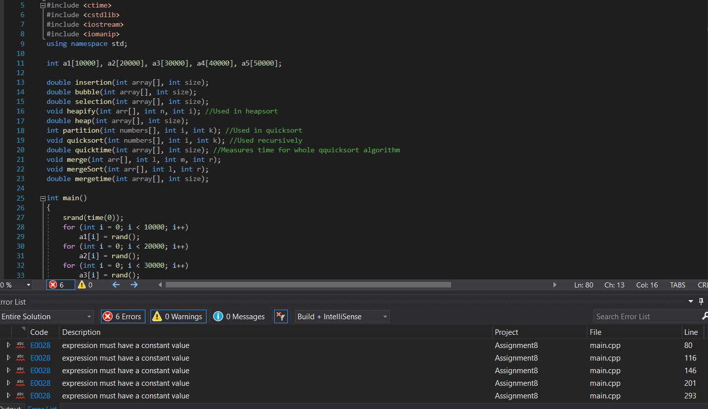 Solved Can someone help me fix this code? I am having | Chegg.com