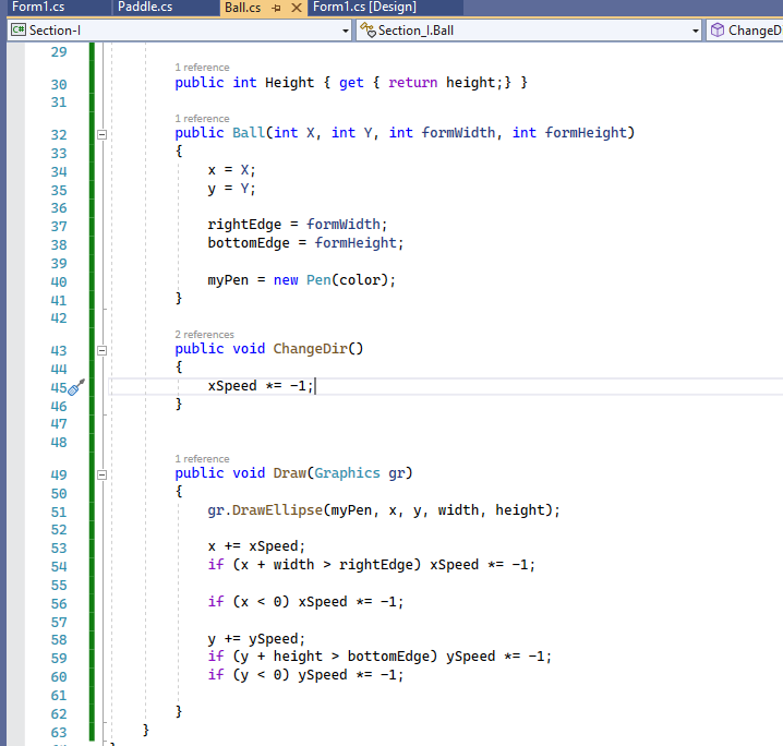 Complete the following instructions in the given code | Chegg.com