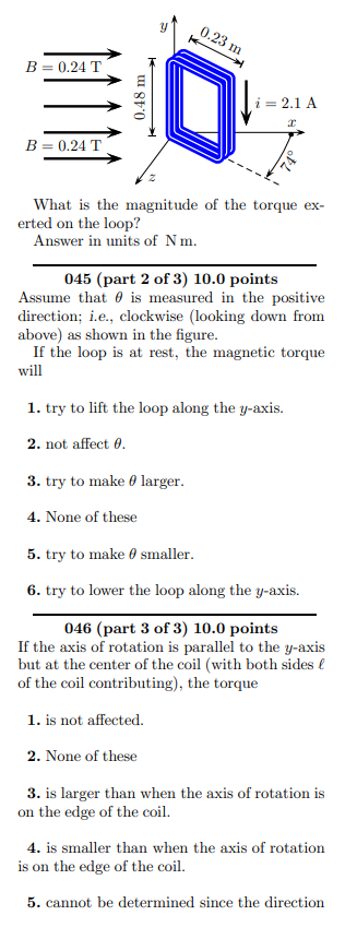 Solved A rectangular loop consists of 354 closely wrapped | Chegg.com