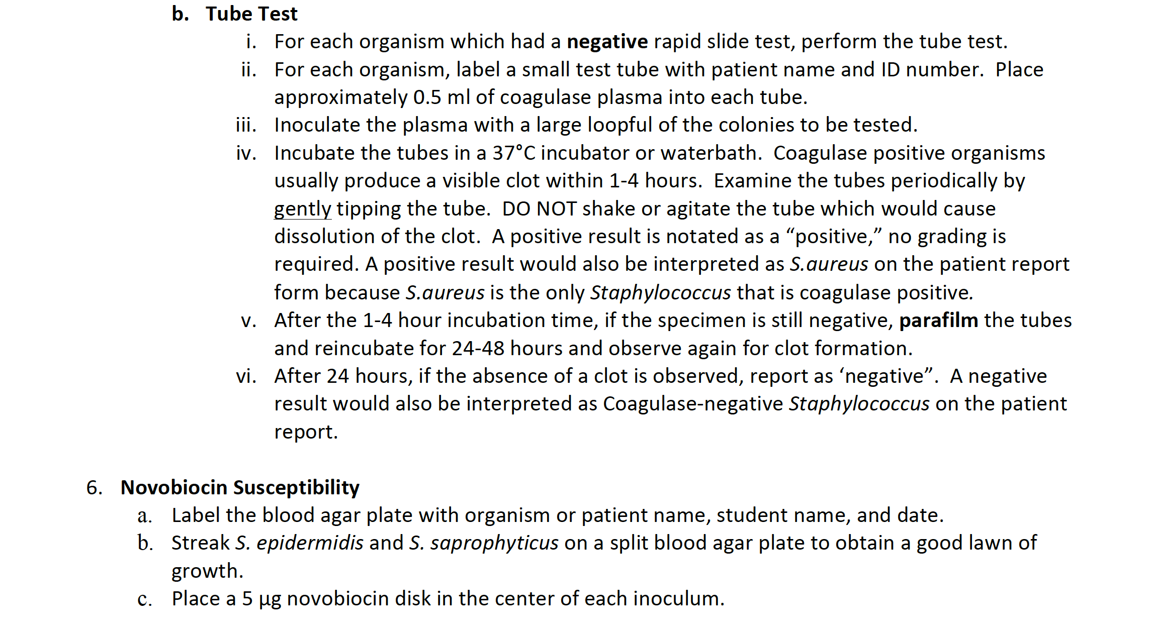 Solved Read through the SOP and complete the chart found at | Chegg.com