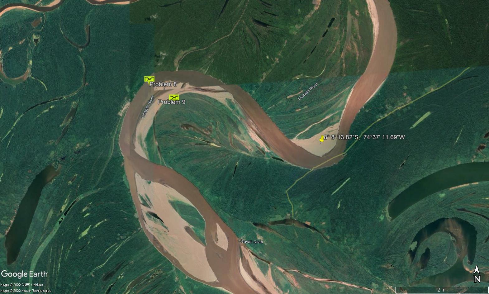 Solved Stream Landscapes on Google Earth file Google Earth - | Chegg.com