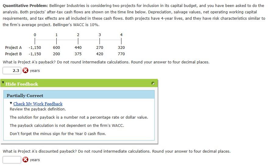 Solved Quantitative Problem: Bellinger Industries is | Chegg.com