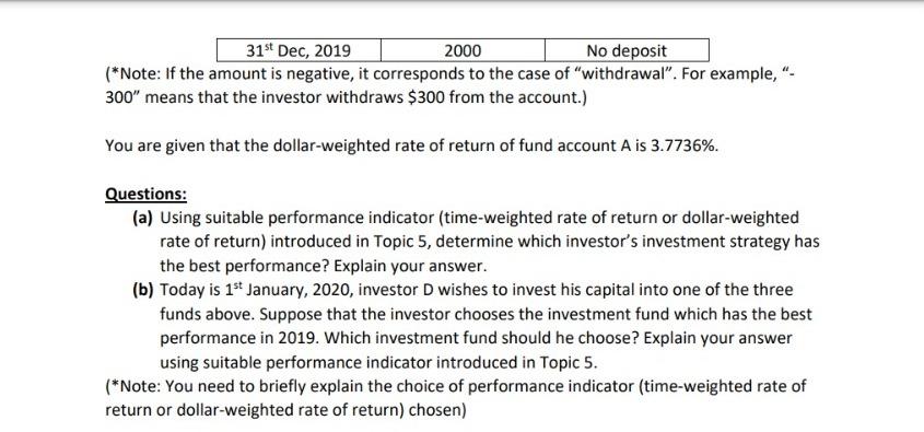 Problem 1 (10 points) At the beginning of 2019, | Chegg.com