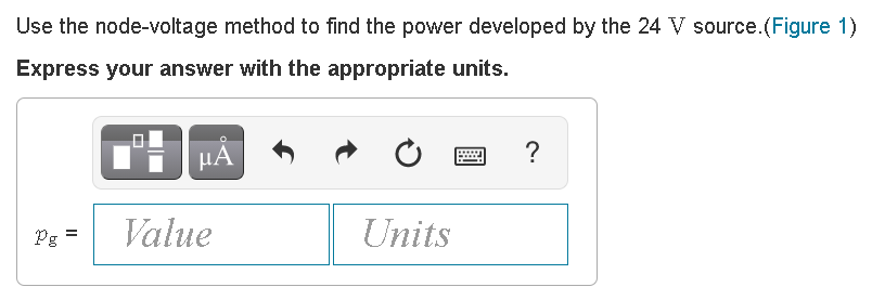 Solved The source voltage vg in the circuit in figure equals | Chegg.com