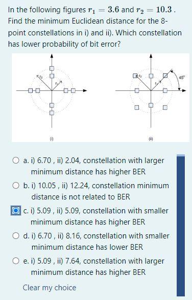 Solved In the following figures r1=3.6 and r2=10.3. Find the | Chegg.com