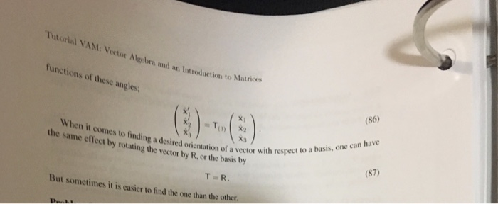 and an Tutorial VAM: Vector Algebra Line of nodes | Chegg.com