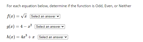Solved Show me the steps to solve For each equation below, | Chegg.com