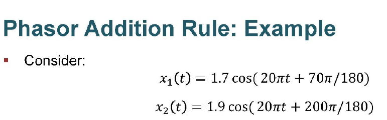 Solved Represent by phasors and then convert to Cartesian | Chegg.com