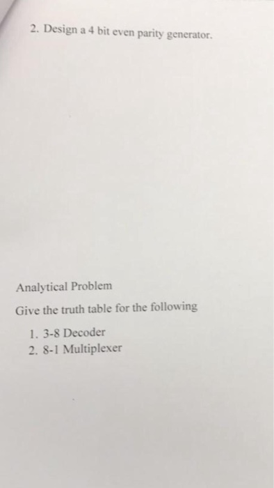 Solved 1. TTL stand for 2. TTL operates from a a) 9v b) 3V | Chegg.com