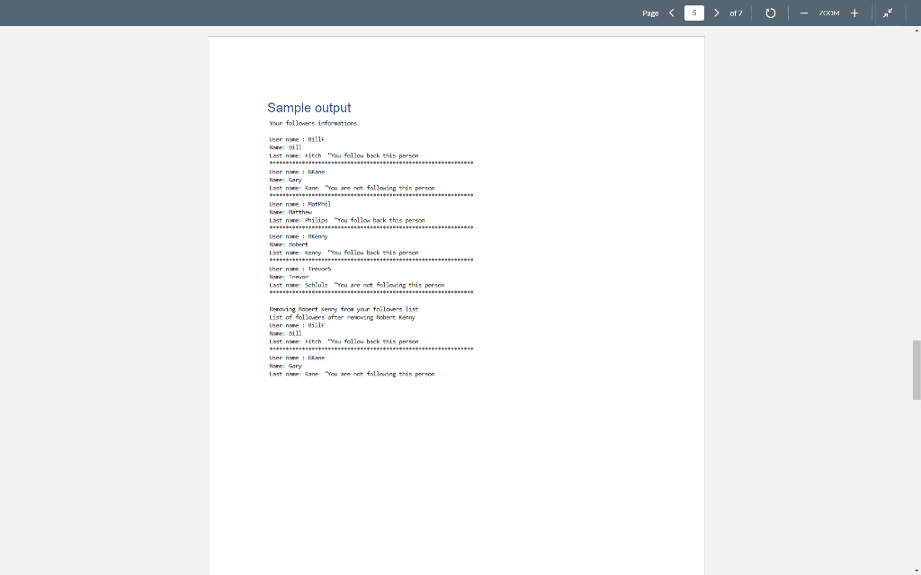 Solved Follow the instructions and write the | Chegg.com