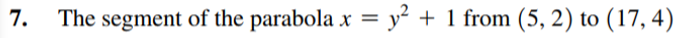 Solved 4–7. Find a parametric description r(t) for the | Chegg.com
