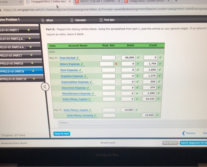 What do I put in the post ref. spot and what else am | Chegg.com