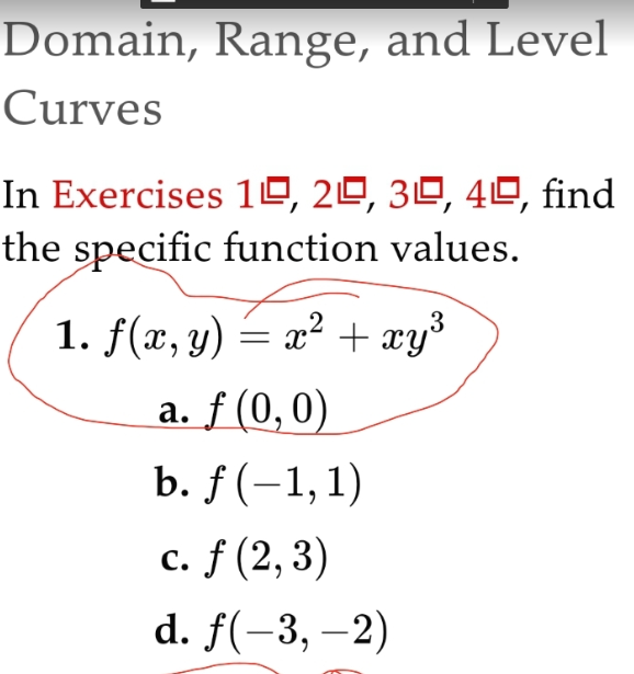 Solved Domain, Range, and Level Curves In Exercises | Chegg.com