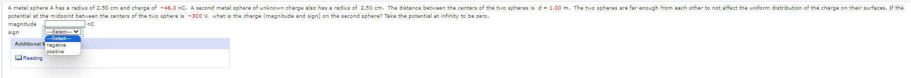 Solved potential at the midnmint hotween the centers of the | Chegg.com