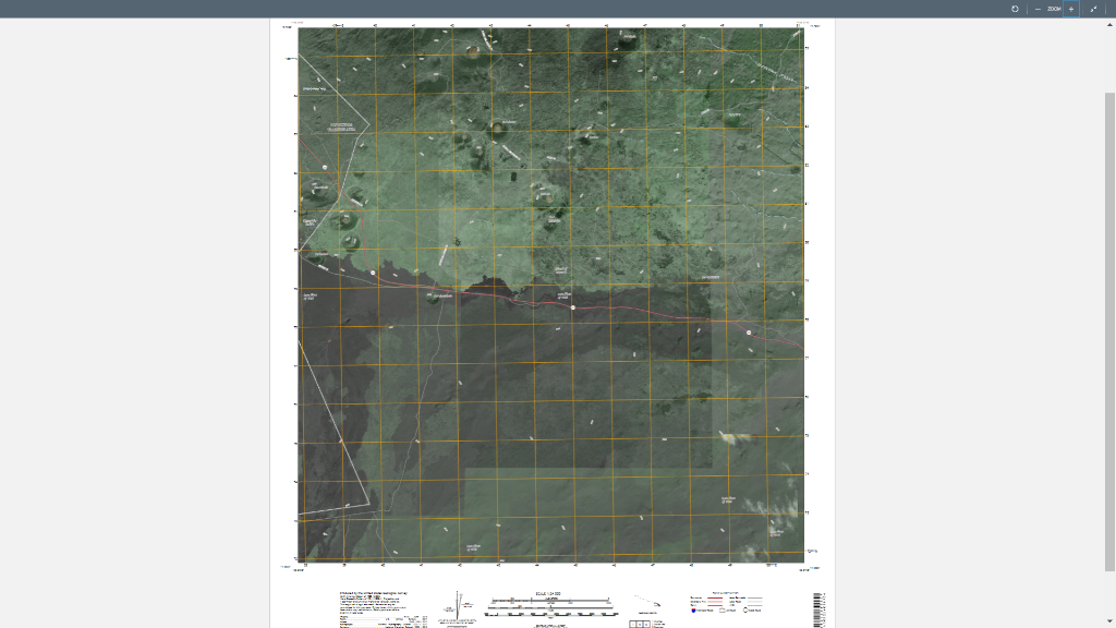 How much topographic relief is present on the map? | Chegg.com
