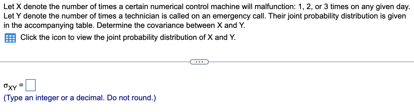 Solved Let X denote the number of times a certain numerical | Chegg.com