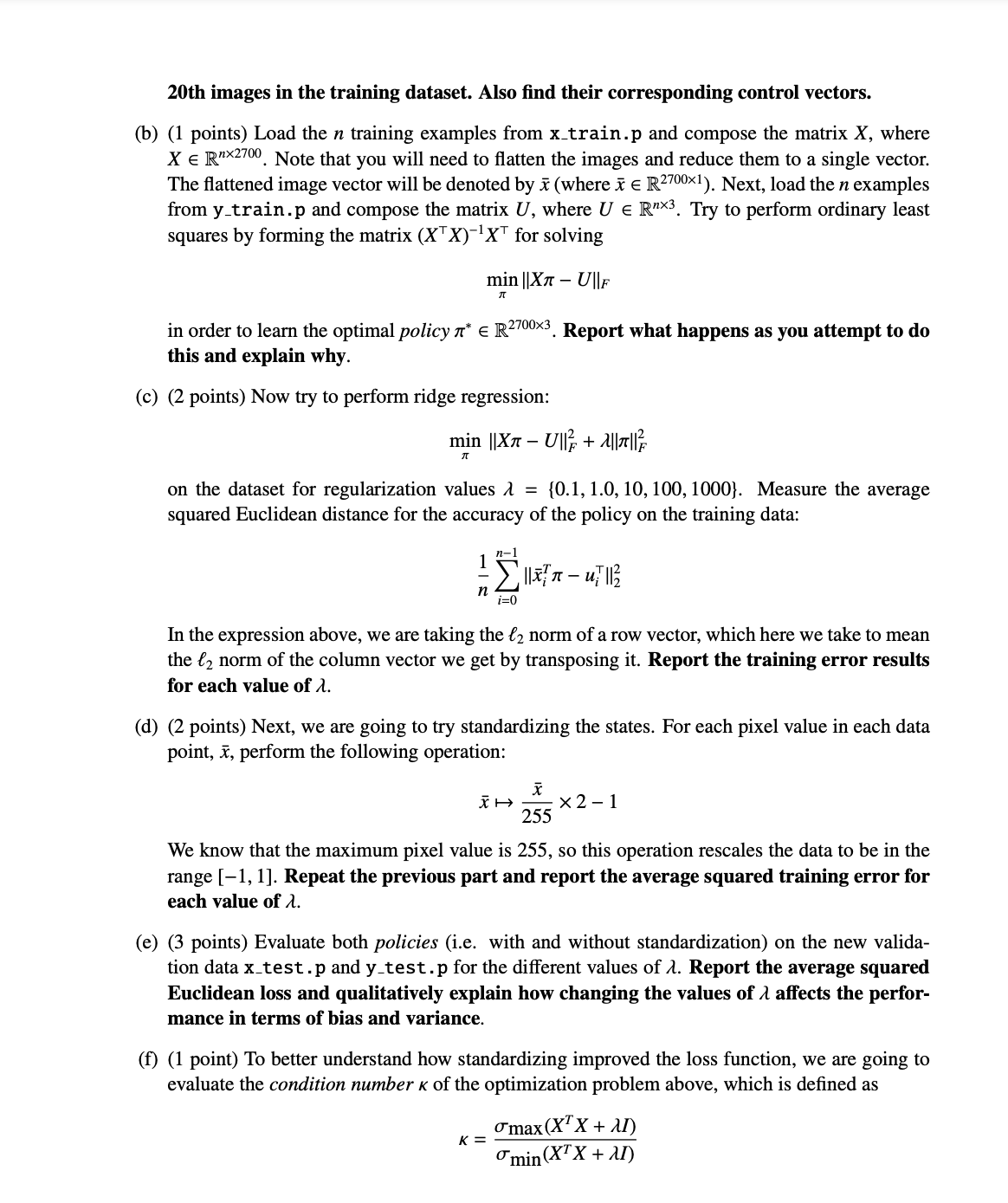 Solved 5 Robotic Learning of Controls from Demonstrations | Chegg.com
