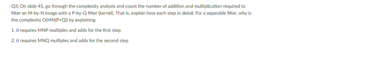 Solved just answer this question, slide 45 is provided for | Chegg.com