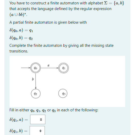 Solved You have to construct a finite automaton with | Chegg.com