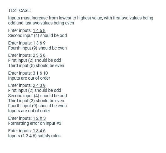 Solved 11.4 Problems: Input validation Write a program that | Chegg.com