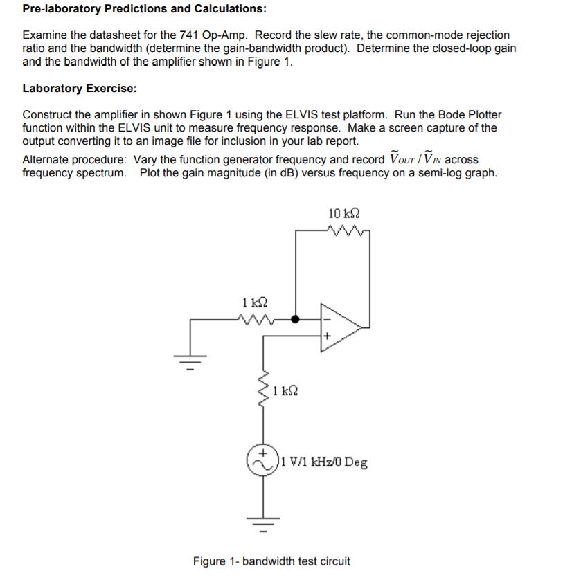 Solved Complete only the prelab section. And the TI data | Chegg.com