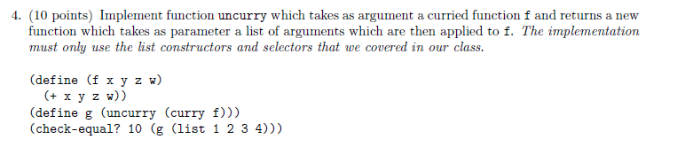 Please answer the following question in racket | Chegg.com