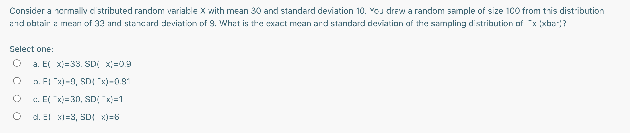 Solved Consider a normally distributed random variable X | Chegg.com