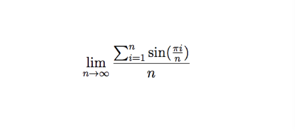 Solved limit as n approaches infinity of (sum from i=1 to | Chegg.com