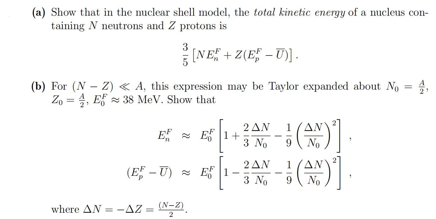 Solved Dear expert ,Please answer this nuclear physics | Chegg.com