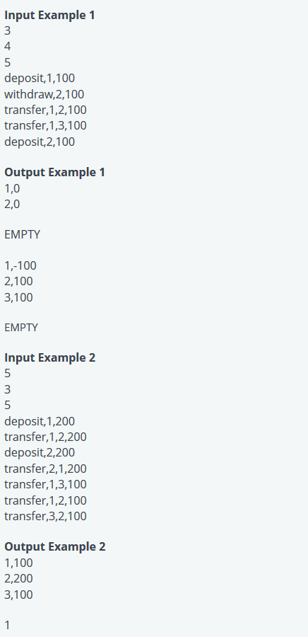 Solved 1. Account Transaction Buffer Bailey Bank is a | Chegg.com