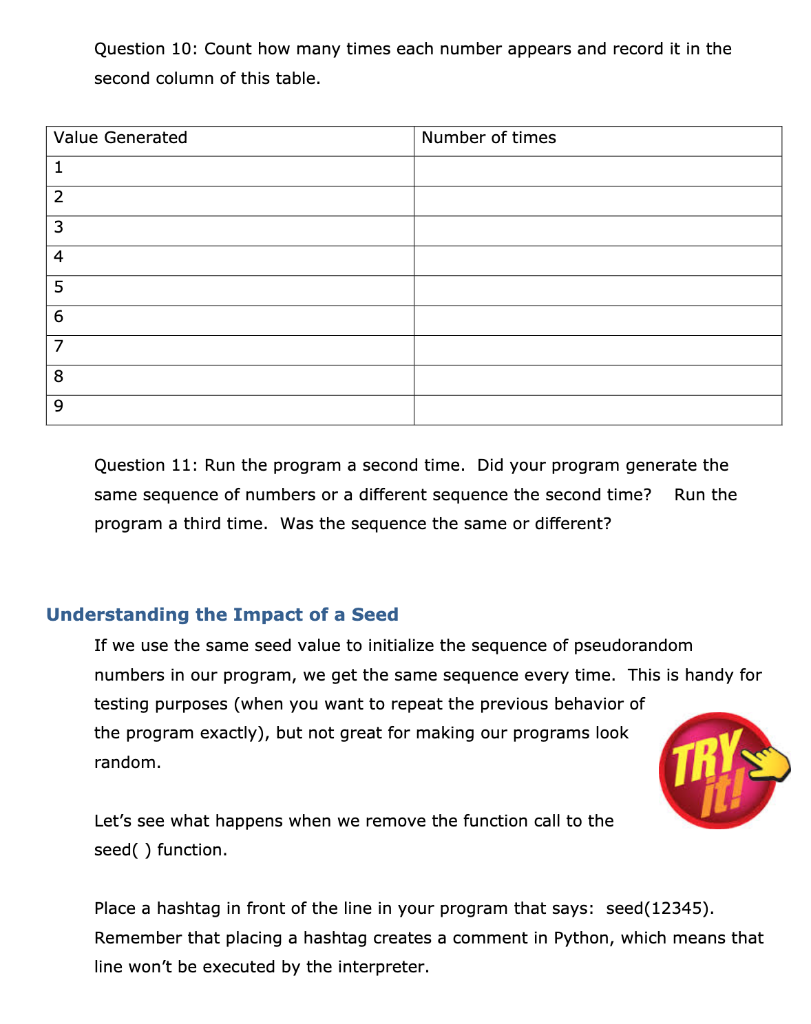 Solved Let's write a short Python program just to see how | Chegg.com