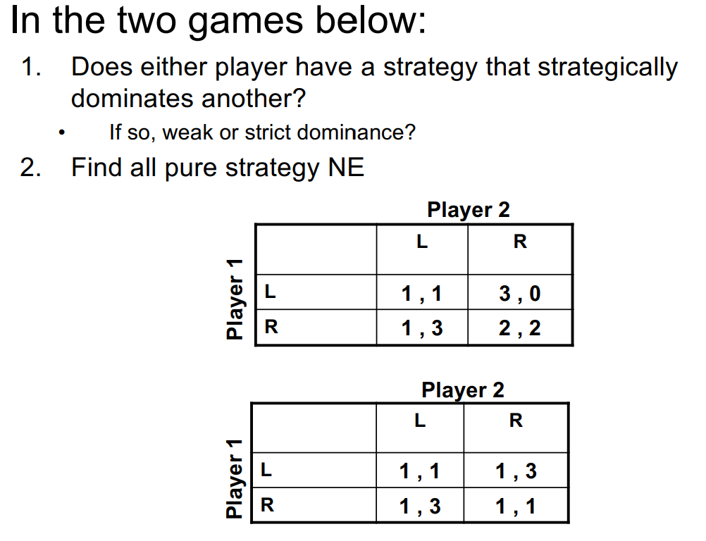 Solved For the two different tables, answer the | Chegg.com