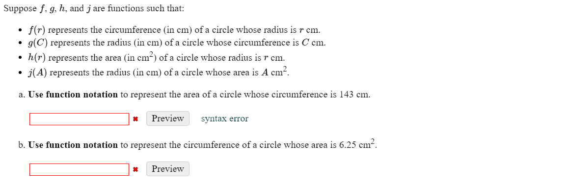 Solved Suppose F G H And J Are Functions Such That •