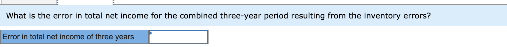 Solved Problem 5-6A Analysis of inventory errors LO A2 | Chegg.com