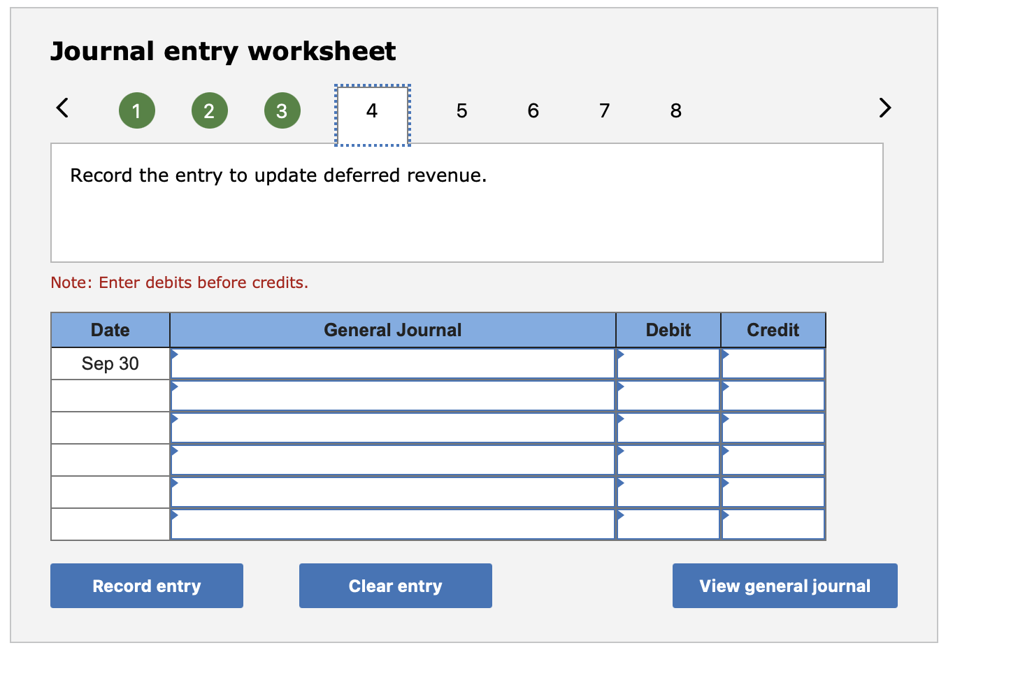 Solved Journal entry worksheet (2) 3 5 Record the entry to | Chegg.com
