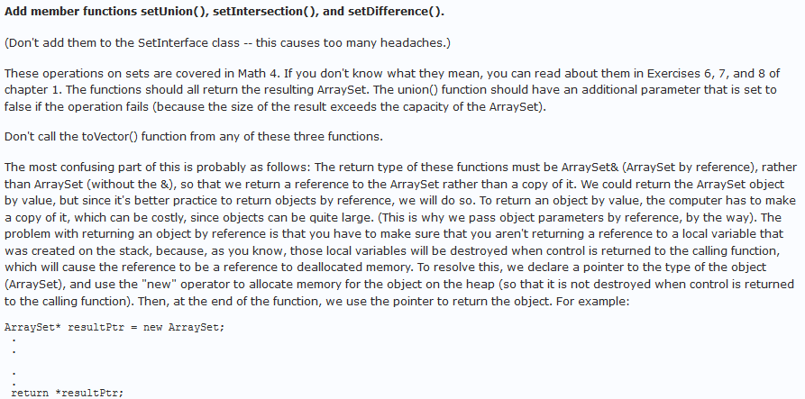 Solved C++ Book: "Data Abstraction & Problem Solving with | Chegg.com