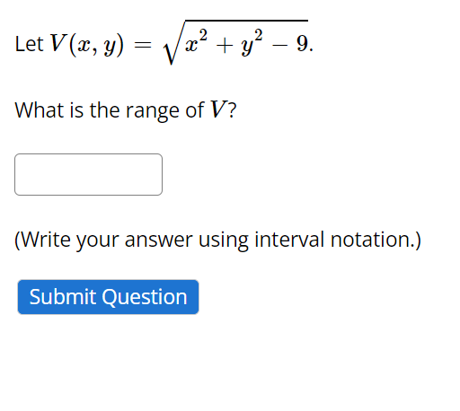 Solved Identify the domain \& range of a function Let | Chegg.com