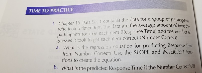 Solved Chapter 16: Use the attached dataset to answer | Chegg.com