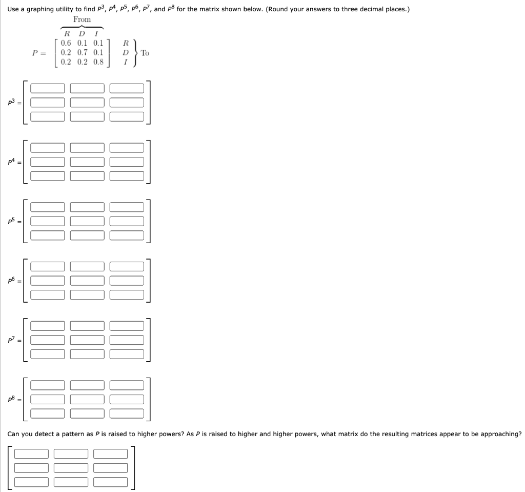Solved Use a graphing utility to find p3, P4, P5, P5, P, and | Chegg.com
