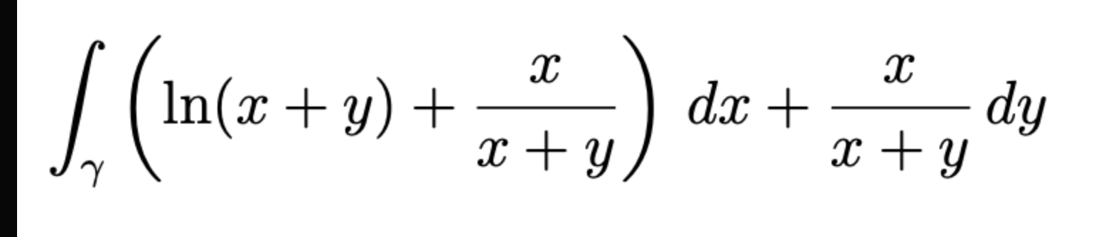 Solved 5. Calculate the curve integral below, where y is the | Chegg.com