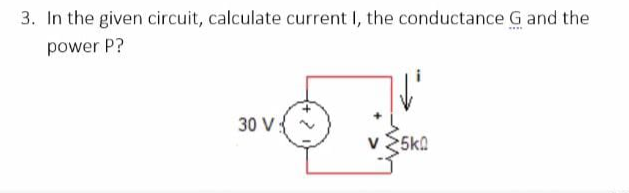 Solved 3. In the given circuit, calculate current I, the | Chegg.com