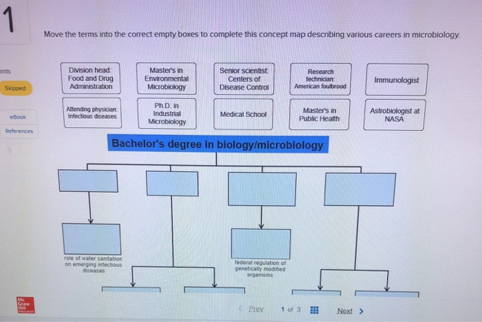 Solved: Move The Terms Into The Correct Empty Boxes To Com... | Chegg.com