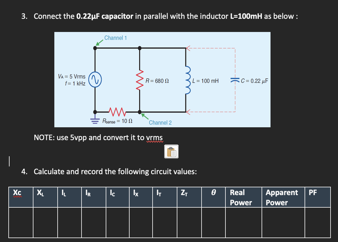 Solved 1. Examine the parallel RL circuit below, by | Chegg.com
