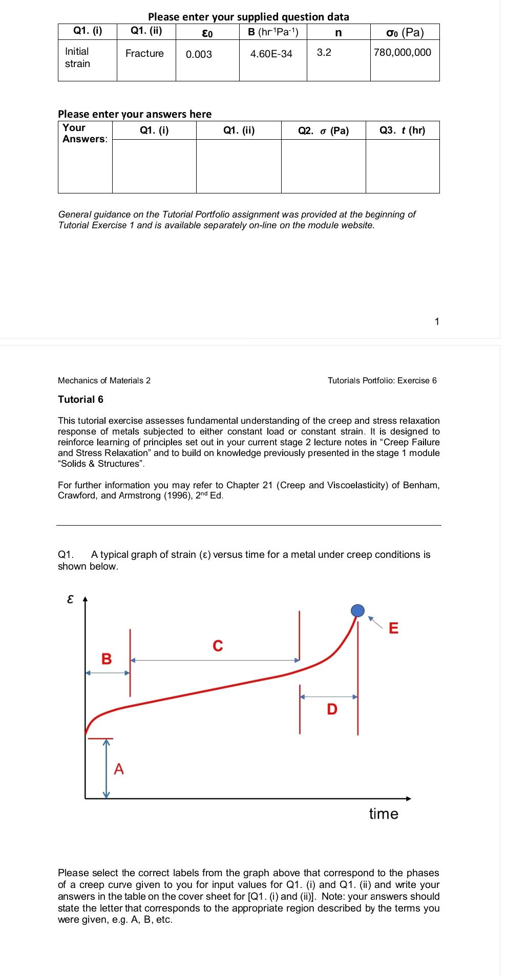 Solved Dloaco ontor varir cinnliod nuıctinn data General | Chegg.com