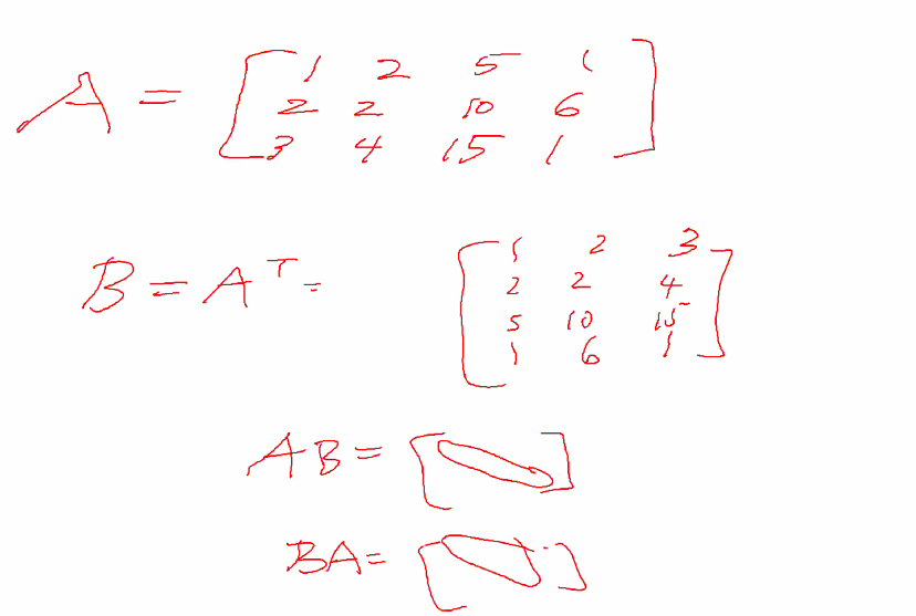 Solved Show that Tr(AB) = Tr(BA), where B is the transpose | Chegg.com