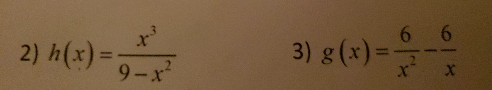 Solved Curve sketching. Find first and second derivative of | Chegg.com