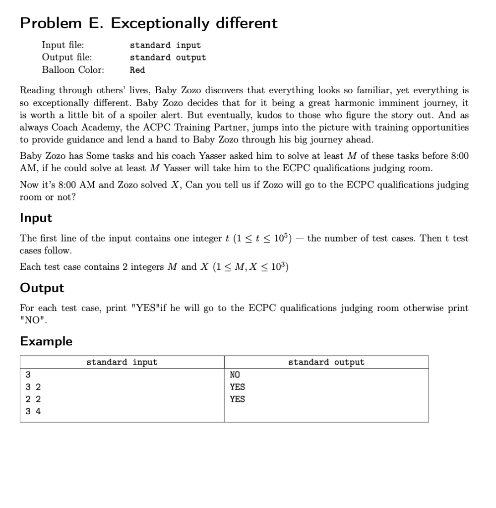 Solved Problem E. Exceptionally different Reading through | Chegg.com